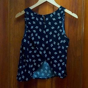 Xhilaration | Tops | Xhilaration Aztec Crop Top | Poshmark